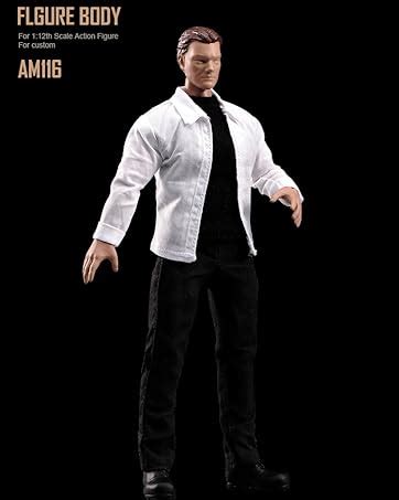 Antsir 6 Inch Male Action Figure Body Complex Flexible