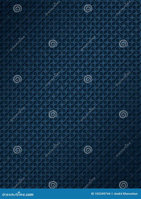 Dark Metallic Abstract Surface Pattern 3d Rendering Stock Illustration Illustration Of Glossy