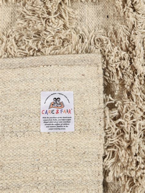 Henrix Light Brown 200 X 300 Cm Wool Rug Rugvista