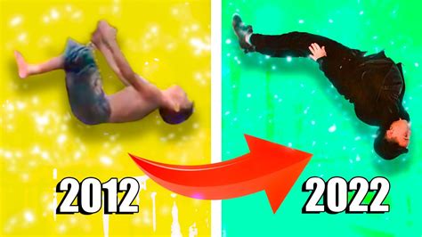 С НУЛЯ ДО ПРОФИ Прогресс в Трюках и Фриране за 10 ЛЕТ Youtube