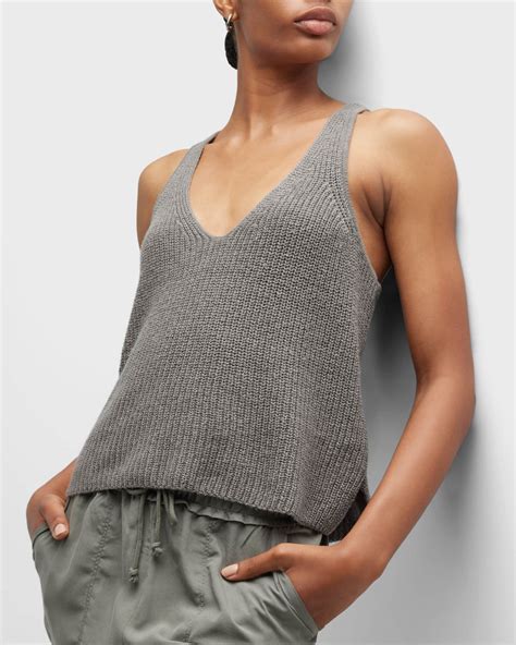 Splendid Deirdre Racerback Sweater Tank Top Neiman Marcus