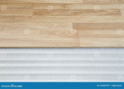 Laminate The Structure Of Wood Wooden Boards And Insulating Substrate