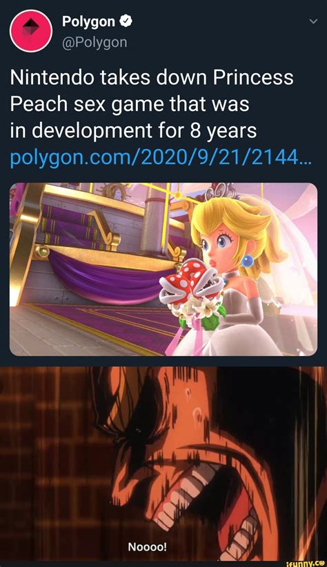 Polygon Polygon Nintendo Takes Down Princess Peach Sex Game That Was