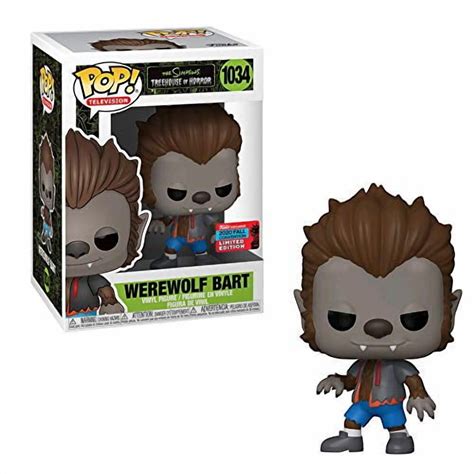 Werewolf Bart The Simpsons Treehouse Of Horrors 1034 Pop Vinyl