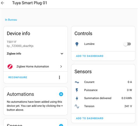 New Zha Tuya Smart Plug Detected As Light Zigbee Home Assistant Community