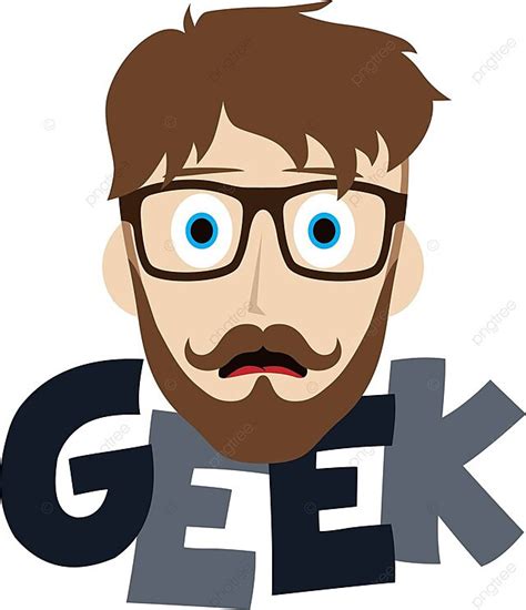 Geek Babe Male Nerd Adult Vector Male Nerd Adult PNG And Vector With Transparent Background
