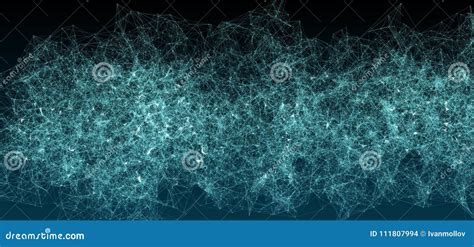 Abstract Network Plexus Connection Net Stock Illustration Illustration Of Light Design 111807994