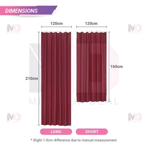 《mega Deal》langsir Pintu Tingkap Curtain Window Kain Tingkap Dapur Pintu Semi Blackout