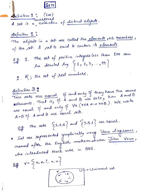 Discrete Maths Notes Pdf
