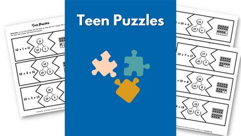 Teen Puzzles Sis For Teachers