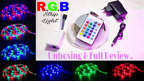 Youtube Studio Light RGB Setup AMAN RGB Strip Light M Under Rs Unboxing