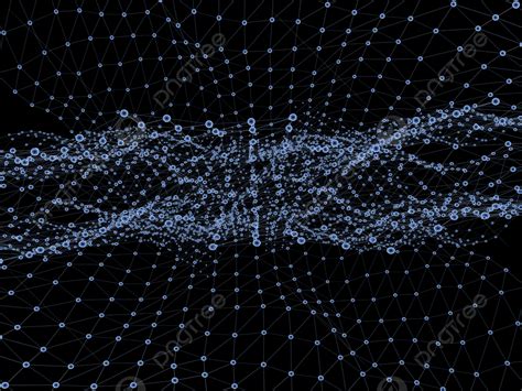 Nền Công Nghệ Blockchain 3d Với Các đường Và Hạt được Kết Nối Hình Chụp Và Hình ảnh Để Tải Về