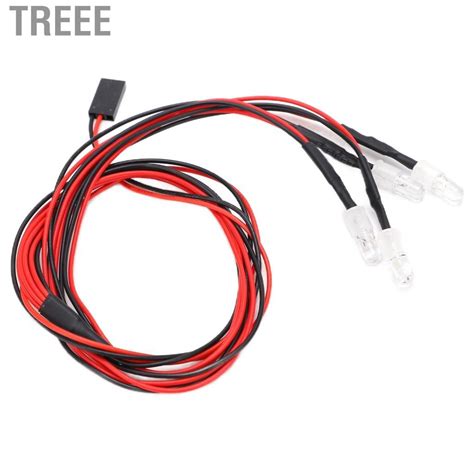 Treee ไฟ Rc กระพริบติดตั้งง่ายพร้อมสวิตช์ไฟเสริมสำหรับการอัพเกรดรถรีโมทคอนโทรล Shopee Thailand
