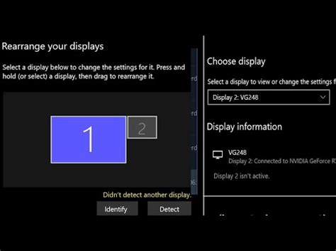 Windows Display Detected But Inactive Fix Display Settings Could Not Be Saved Errorlog In