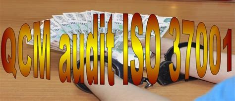 Iso 37001 Documents Qcm Audit Interne Système De Management Smac