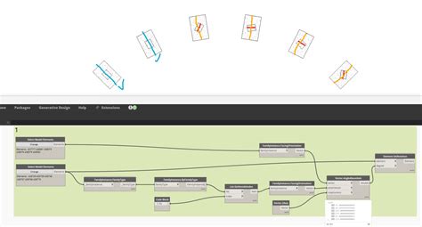 How To Rotate An Element In Dynamo With Reference To Another Element