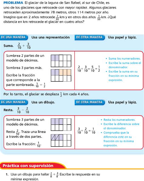 Suma De Fracciones Ejemplos Resueltos En Pdf