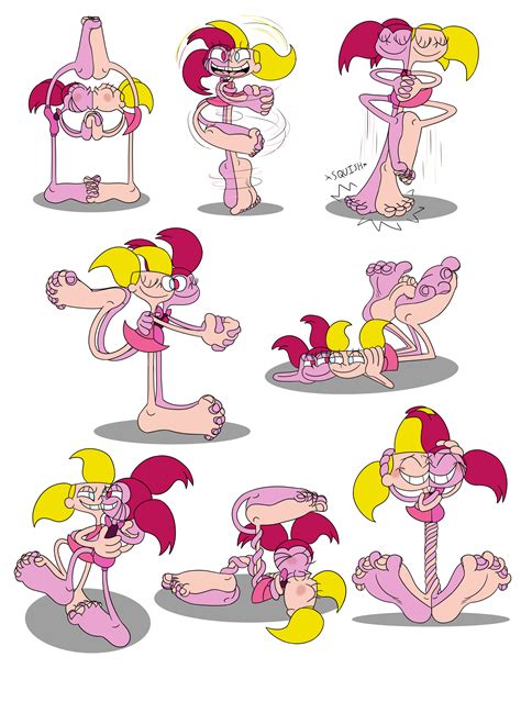 Rule 34 Barefoot Big Feet Contortion Dancing Dee Dee Dexters Laboratory Dexters Laboratory