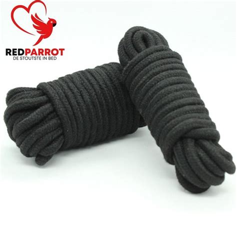 Bondage Touw Pro 2 Touwen Van 2 Meter 4 Meter Sm Bondage Rope Sex Touw Zwart