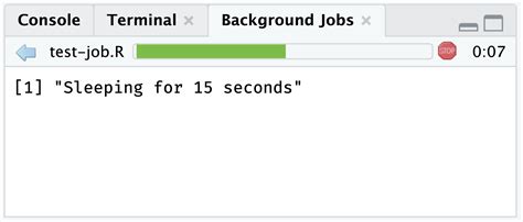 RStudio Jobs RStudio User Guide