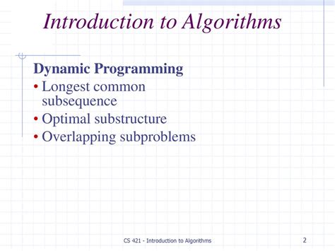 Introduction To Algorithms Dynamic Programming Ppt Download