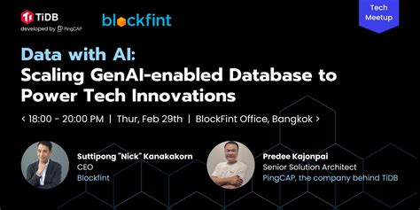 Scaling Genai Enabled Database To Power Fintech Futures Tidb