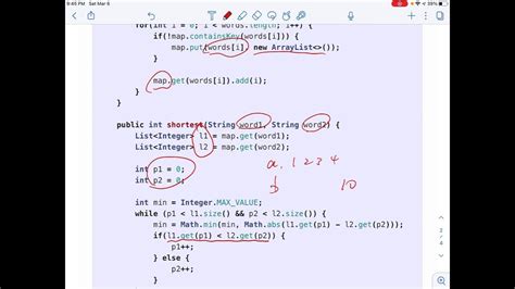 贾考博 Leetcode 244 Shortest Word Distance Ii Youtube
