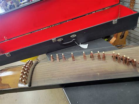 Japanese 16 String Koto W Tuning Tool Reverb