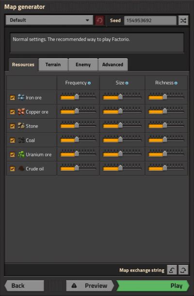 Map Generator Factorio Wiki