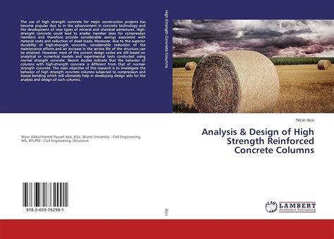Analysis And Design Of High Strength Reinforced Concrete Columns Amazon