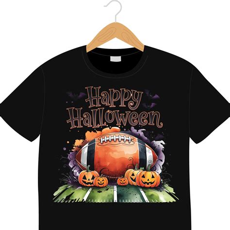Halloween Football Png Sports Png Football Png Halloween Png Pumpkin