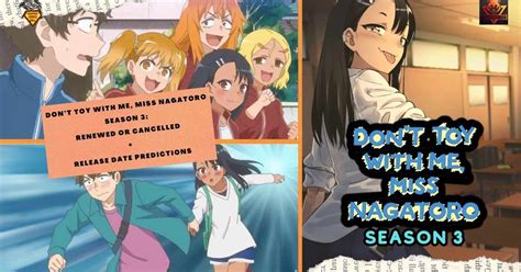 Dont Toy With Me Miss Nagatoro Season Release Date Confirmed