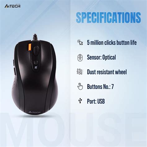 A TECH N FX Button Mouse Price In BD