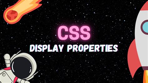 Understanding Display Prop In Css