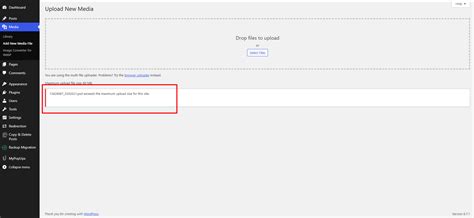 how to fix wordpress file upload error to manage media effectively