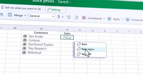 microsoft overhauls excel with live custom data types the verge
