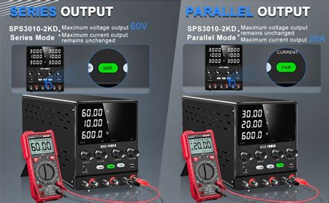 Регулируемый двухканальный лабораторный источник питания постоянного тока 30в 10А 60в 20А 24в