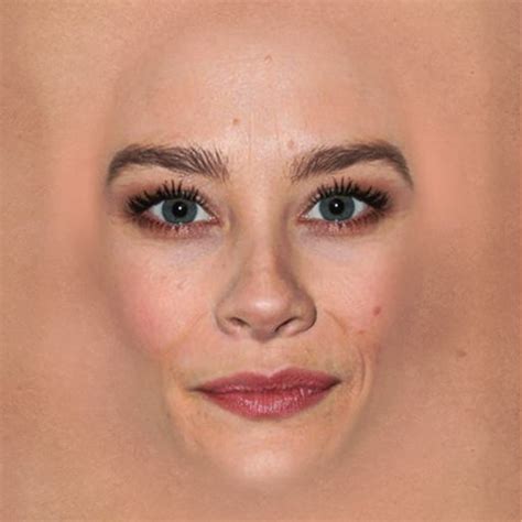 Female Face Texture Map