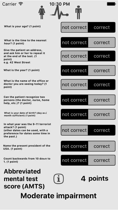 App Shopper Abbreviated Mental Test Score Amts Medical