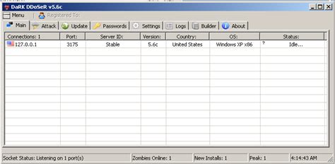 Hacker Inocente Darkddoser Attack Ddos
