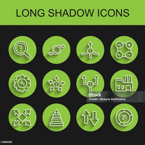 설정 라인 다양한 방법 방향 화살표 피라미드 차트 인포 그래픽 알 수 없는 검색 화살표 파이 공장 및 아이콘 벡터 0명에 대한 스톡 벡터 아트 및 기타 이미지 Istock