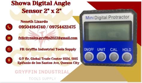 Digital Angle Sensor 2 X 2 Commercial And Industrial Industrial