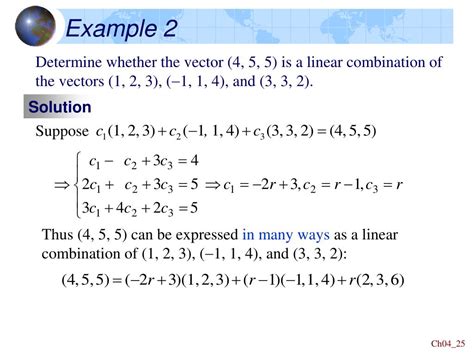 PPT Chapter 4 General Vector Spaces PowerPoint Presentation Free Download ID 931834