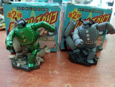 Satan Tetsujin 28 Gigantor Time Slip Glico Figure Collection Hobbies And Toys Collectibles