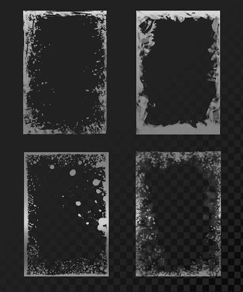Black Border Grunge Texture Psd High Quality Free Psd Templates For