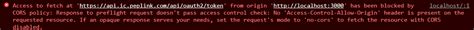 Cors Error With Webapp On Localhost No Access Control Allow Origin