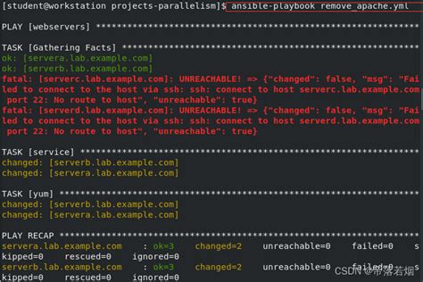 ansible配置并行 ansible 并发设置 CSDN博客