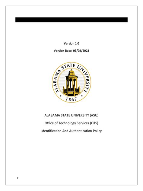 Fillable Online Identification And Authentication Policy Fax Email Print Pdffiller