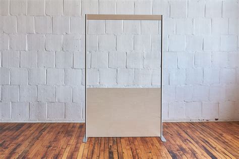 Full Height Plexiglass Coronavirus Partition Shield Milder Furniture