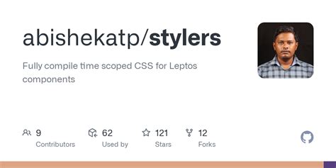 Github Abishekatpstylers Fully Compile Time Scoped Css For Leptos Components